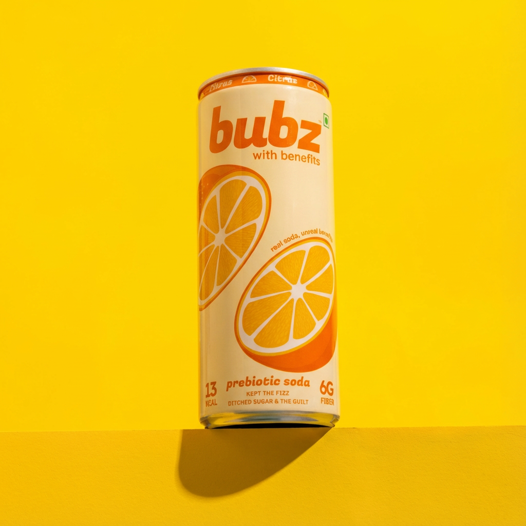 Bubz Citrus Prebiotic Soda – bubz